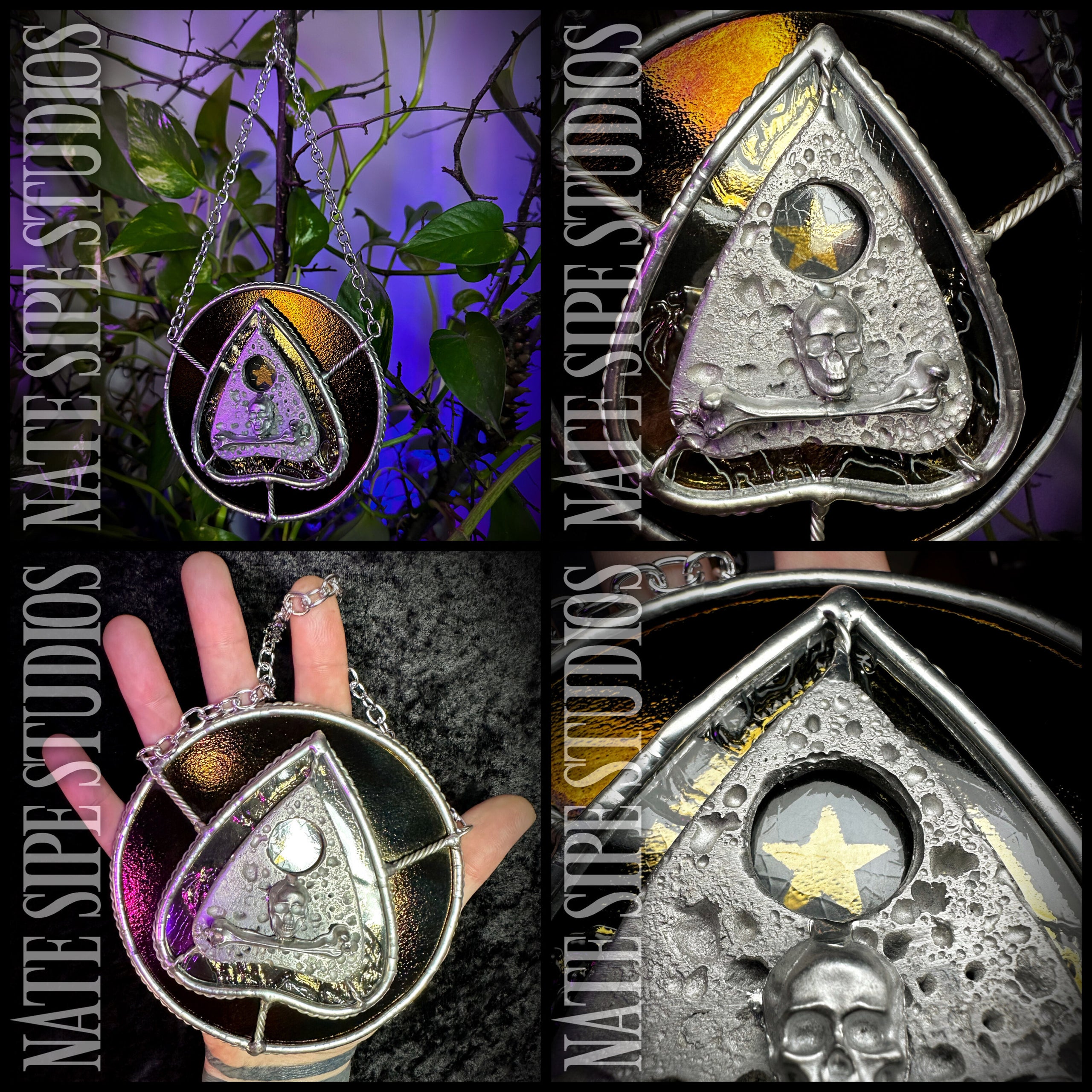 "The Oracle" Stained Glass Wall Art | Nate Sipe Studios