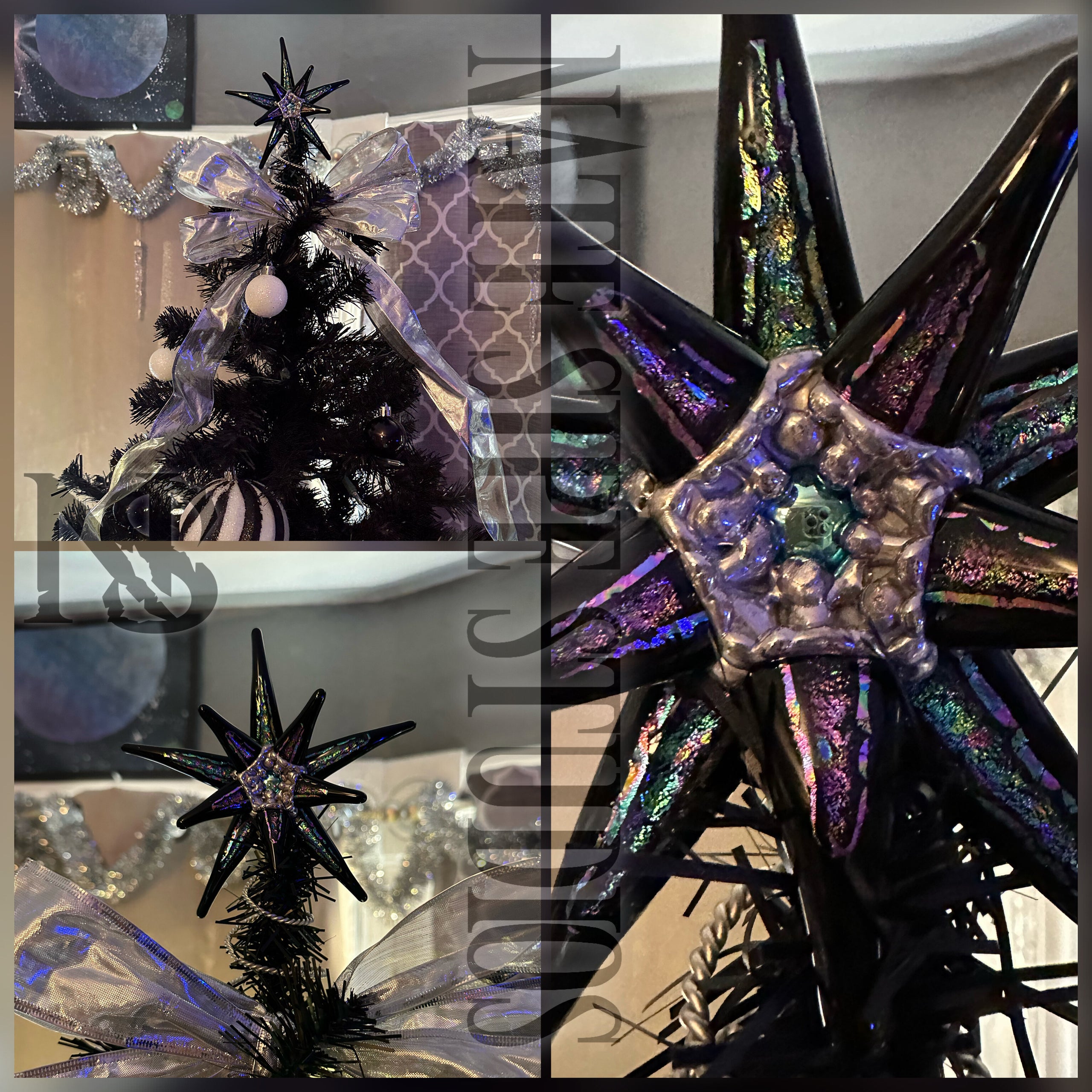 Custom Uranium Glass Tree Topper | Nate Sipe Studios