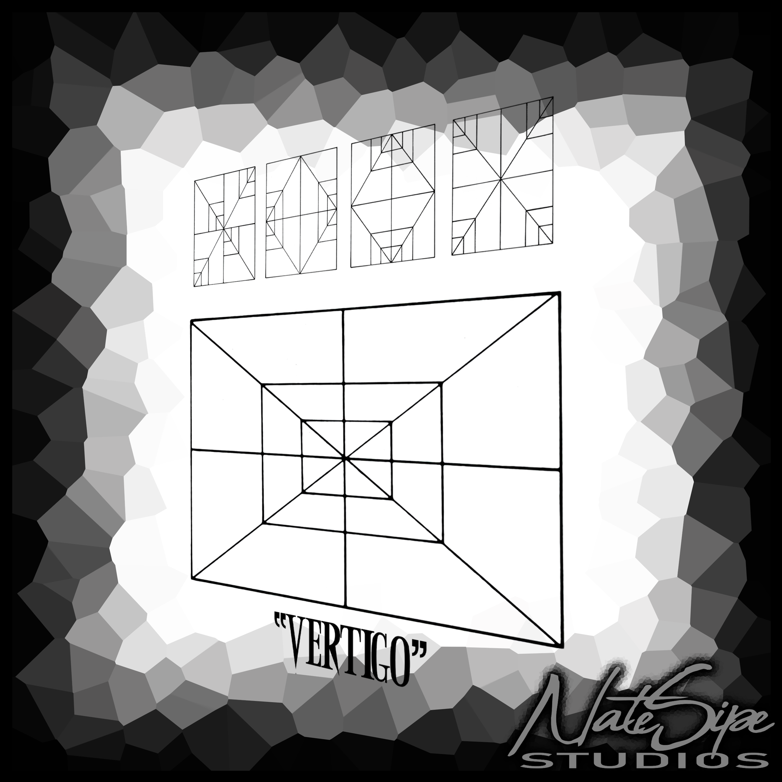 "Vertigo" Stained Glass Pattern - Digital PDF Download | Nate Sipe Studios