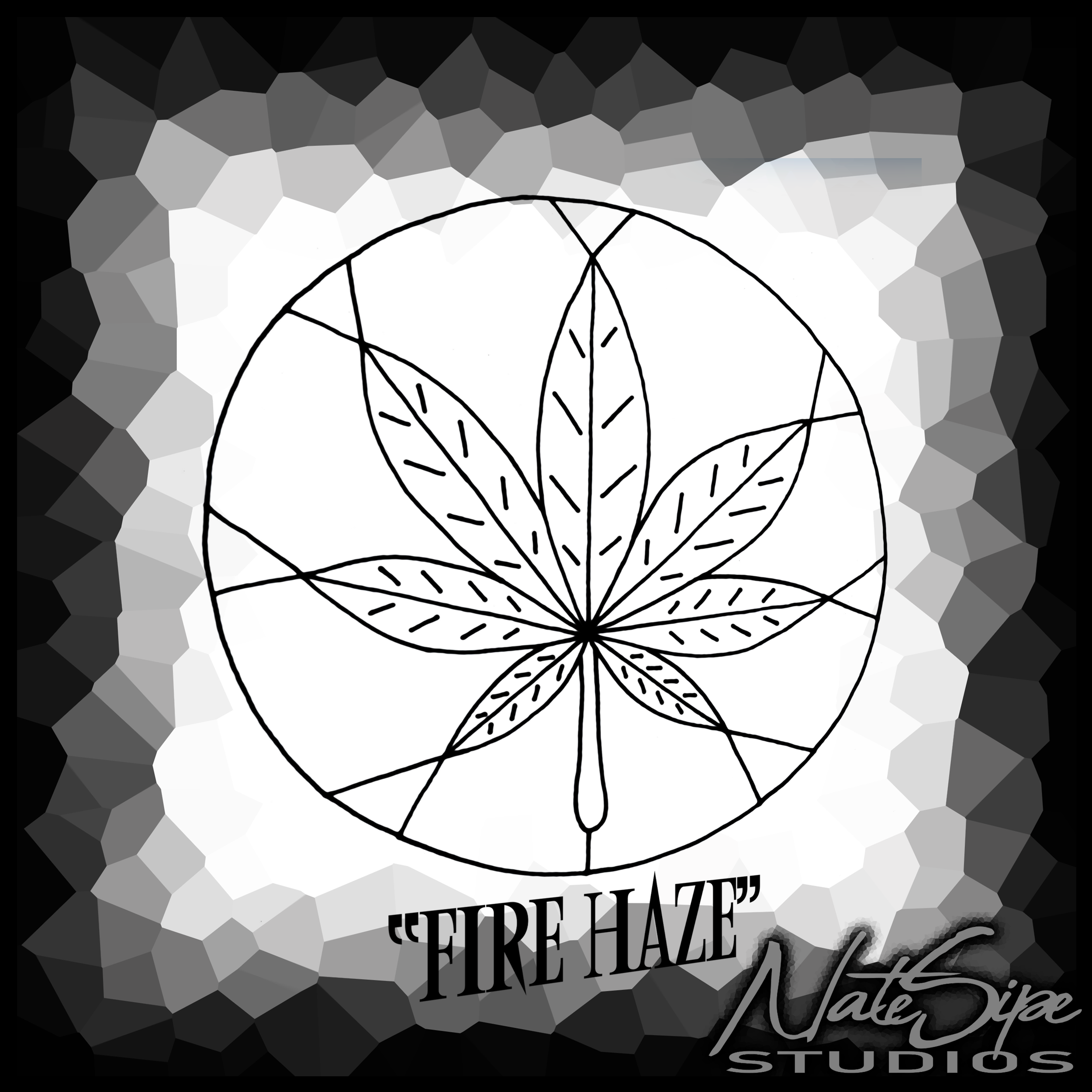 "Fire Haze" Stained Glass Pattern - Digital PDF Download | Nate Sipe ...